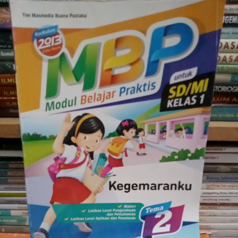 Jual MBP "MODUL BELAJAR PRAKTIS" UNTUK KELAS 1 SD/MI TEMA 2 - KEGEMARANKU PENERBIT MASMEDIA ...