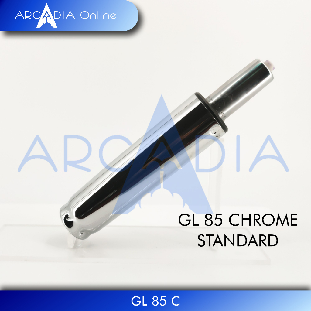 Jual GL 85 Gaslift Hidrolik Kursi Kantor Office Chair CHROME | Shopee ...