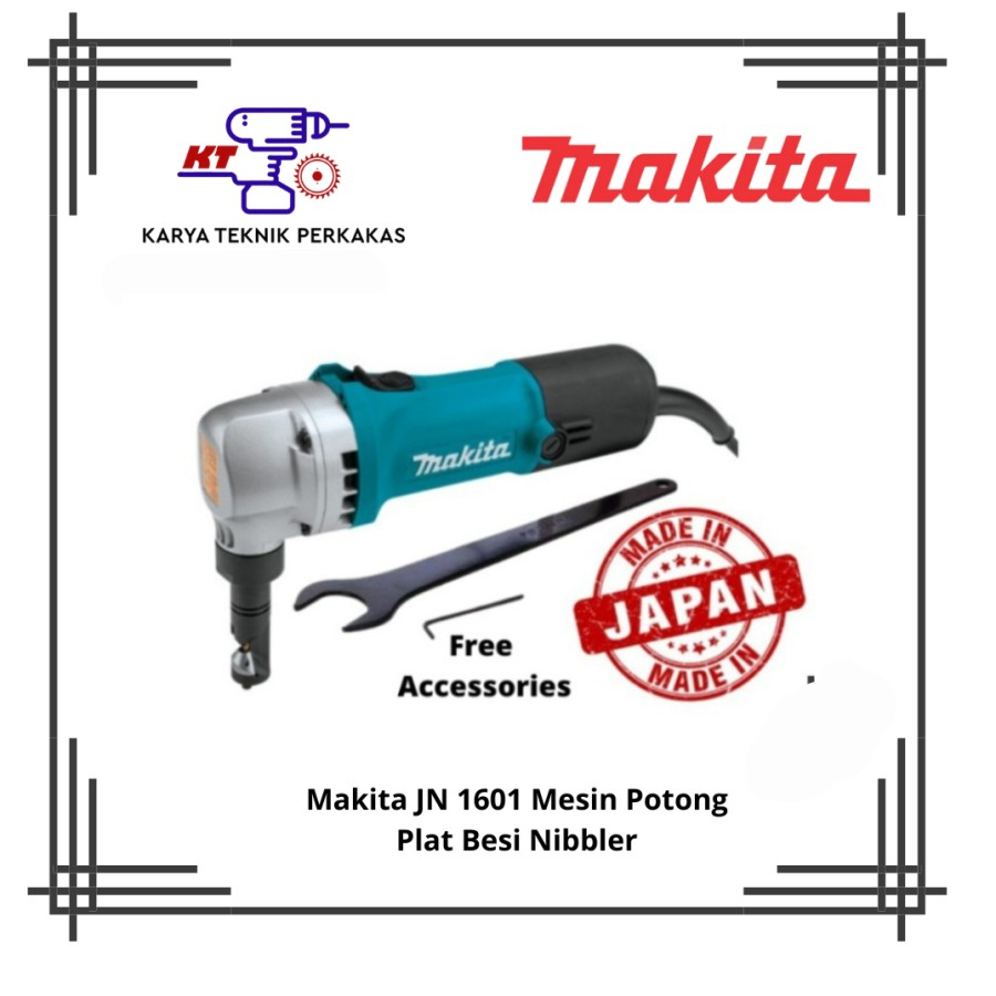 Jual Makita JN 1601 Mesin Potong Plat Besi Nibbler | Shopee Indonesia