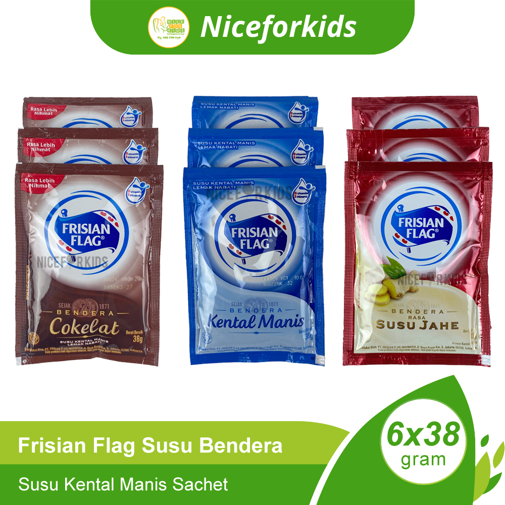 Jual Frisian Flag Sachet Renteng Susu Kental Manis Bendera SKM Renceng ...