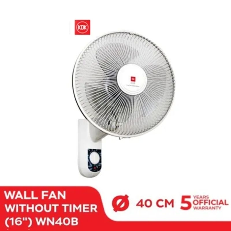 Jual KIPAS ANGIN DINDING KDK 16 INCHI / WALL FAN KDK WQ40E | Shopee ...