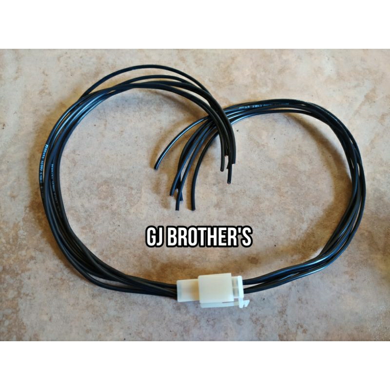 Jual Socket konektor 6 pin / soket kabel kelistrikan kabel isi 6 kabel ...