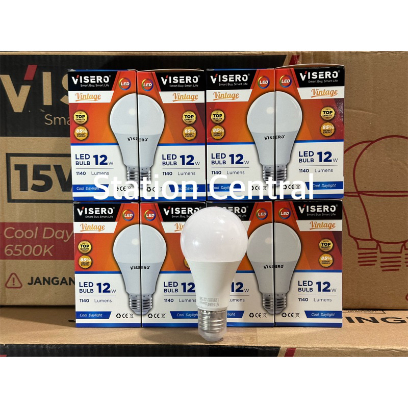 Jual VISERO VINTAGE 5W 7W 9W 12W 15W 18W 21W / 5 Watt 7 Watt 9 Watt 12 Watt 15 Watt 18 Watt 21 ...