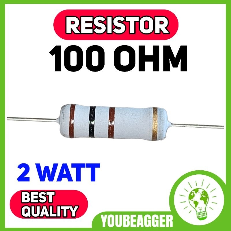 Jual Resistor 100 ohm 2W | Shopee Indonesia