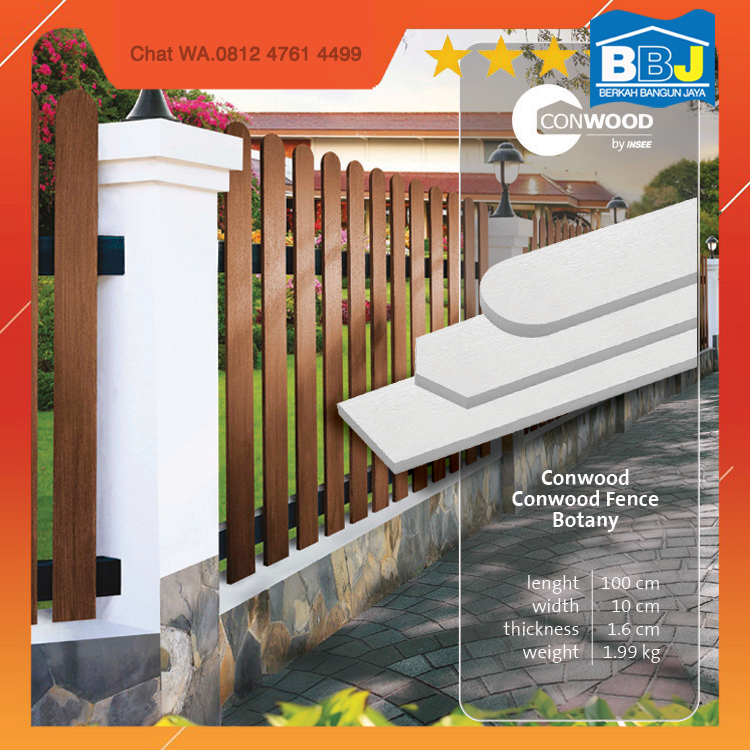 Jual CONWOOD FENCE | Botany | Arrow | Classic / Conwood Pagar | Shopee ...