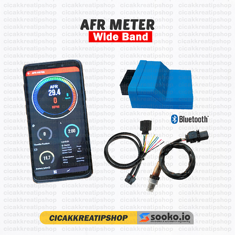 Jual Alat Ukur AFR Meter Gas Buang Sooko Iquteche Android | Shopee Indonesia