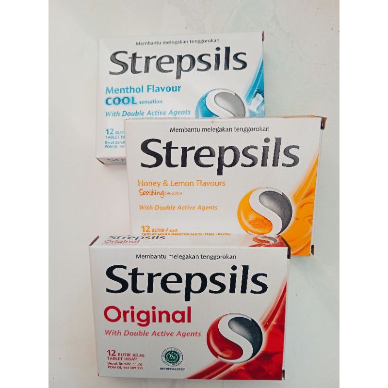 Jual Strepsil Permen dus isi 12butir/Melegakan Sakit Tenggorokan ...