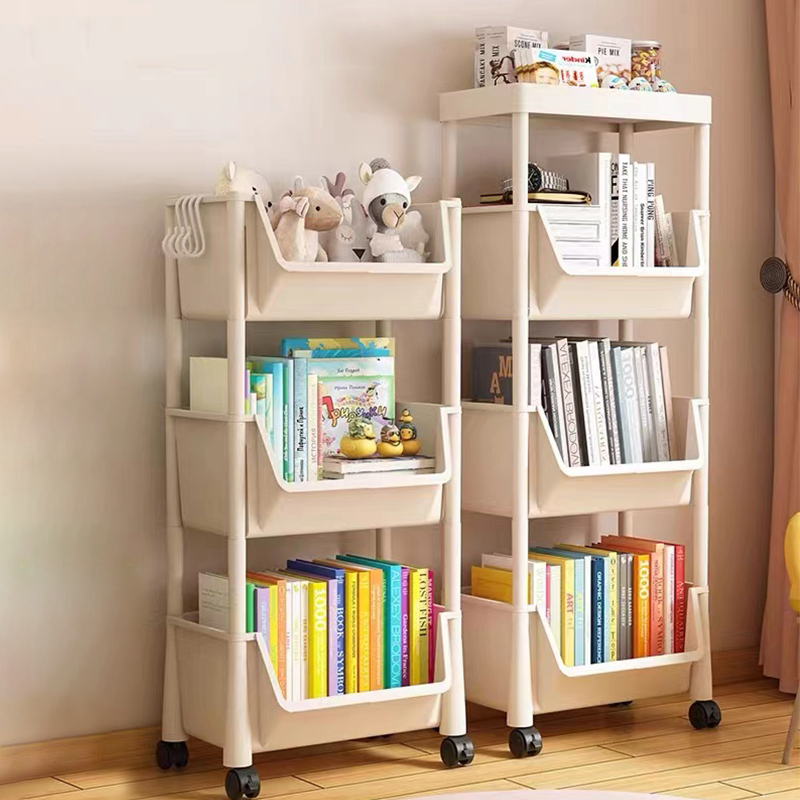 Jual Lemari Buku Aesthetic Rak Buku Plastik Minimalis Rak Buku Portabel ...