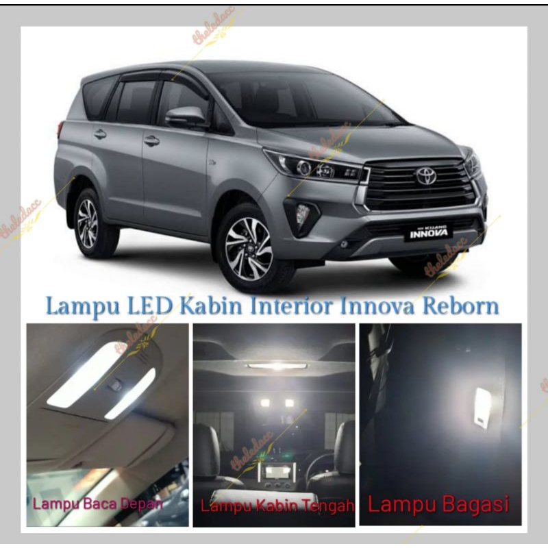 Jual LAMPU KABIN PLAFON LED INTERIOR INNOVA REBORN FULL SET | Shopee ...
