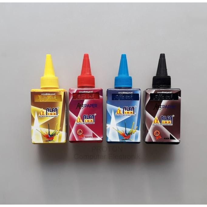 Jual Tinta Alfaink / Alfa Ink 100ml ORIGINAL untuk CANON | Shopee Indonesia