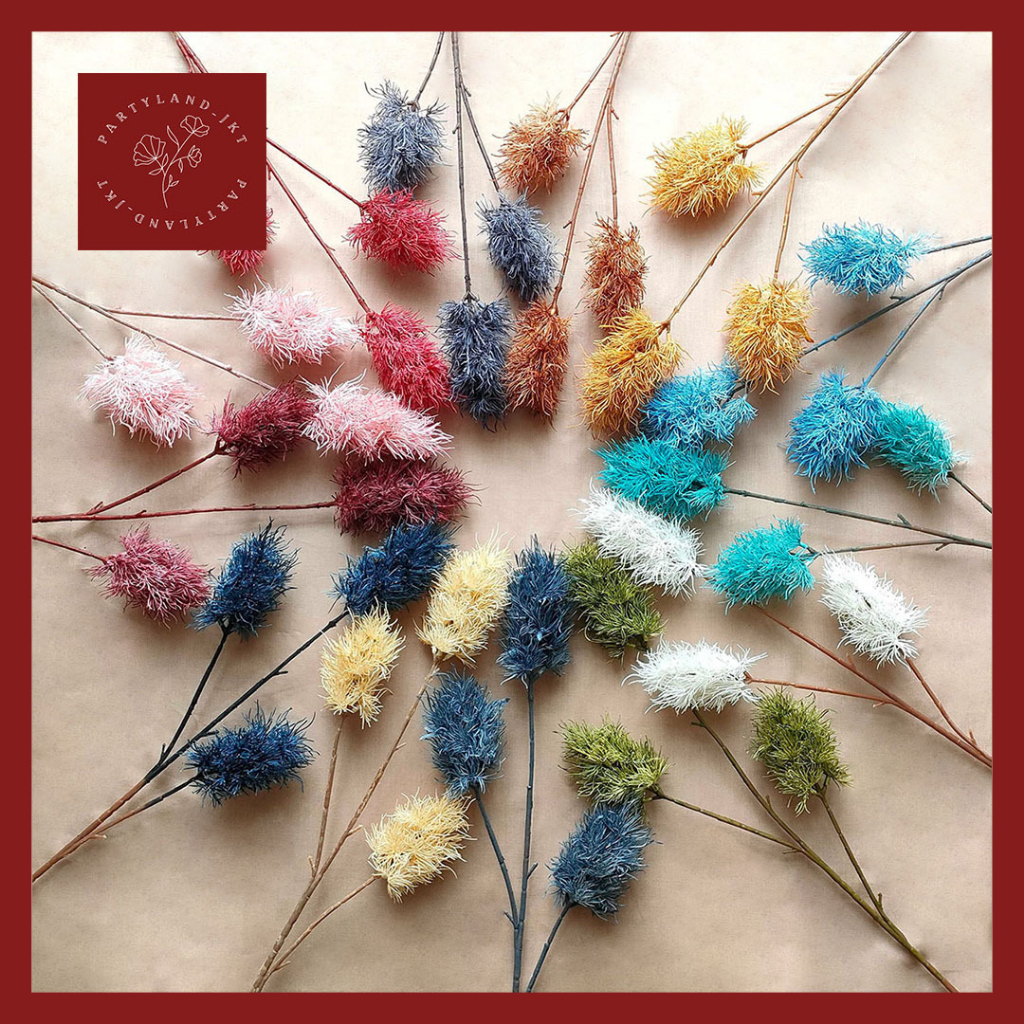 Jual Artificial Tiger Tail Bunga Hias Palsu Bunga Dekor Artificial ...