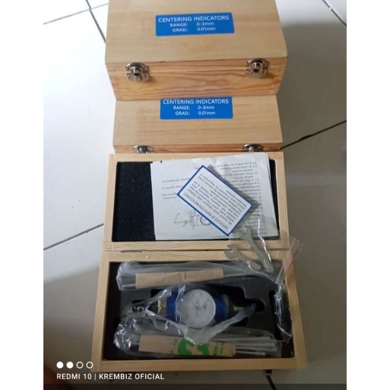 Jual Paket 1Set Coaxial Centering Dial Test Indicator Set 0-3mm Center ...