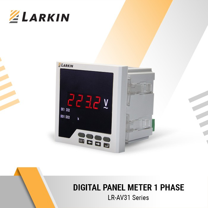 Jual Larkin LR-AV31 Digital Voltmeter 1 Phase Volt Panel Meter Single ...