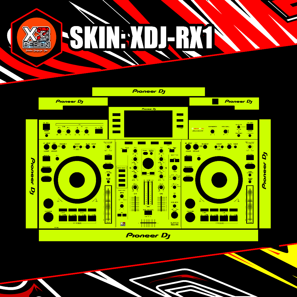 Jual SKINZ PIONEER XDJ-RX1 ALL VARIAN COLOUR & CUSTOM | Shopee Indonesia