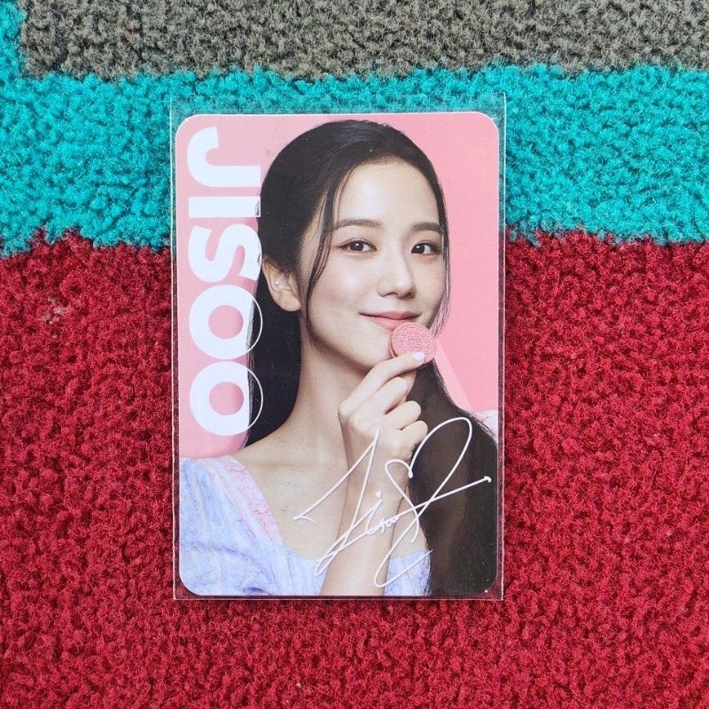 Jual Official Blackpink Oreo Photocard Indonesia Jennie Jisoo Group Lisa Rose | Shopee Indonesia