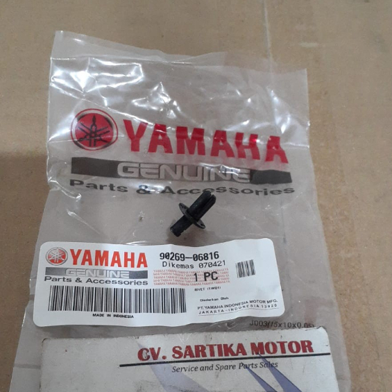 Jual Baut kancing Nmax , Aerox , R15 / RIVET (1WD1) / 90269-06816 ...