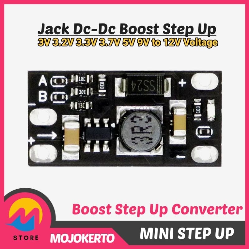 Jual Mini step up boost 3.7v to 12v Dc-dc 3V 3.2V 3.3V 3.7V 5V 9V to 12V Voltage | Shopee Indonesia
