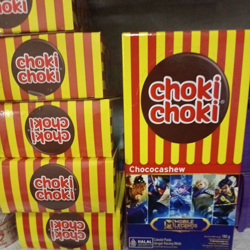 Jual CHOKI CHOKI 1 BOX (ISI 20pcsX9gr) BEST SELLER COKLAT PASTA ...