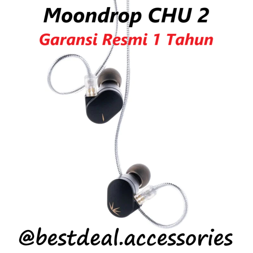 Jual Moondrop Chu 2 / Chu II 2pin Dynamic Driver In-ear IEM Earphone ...
