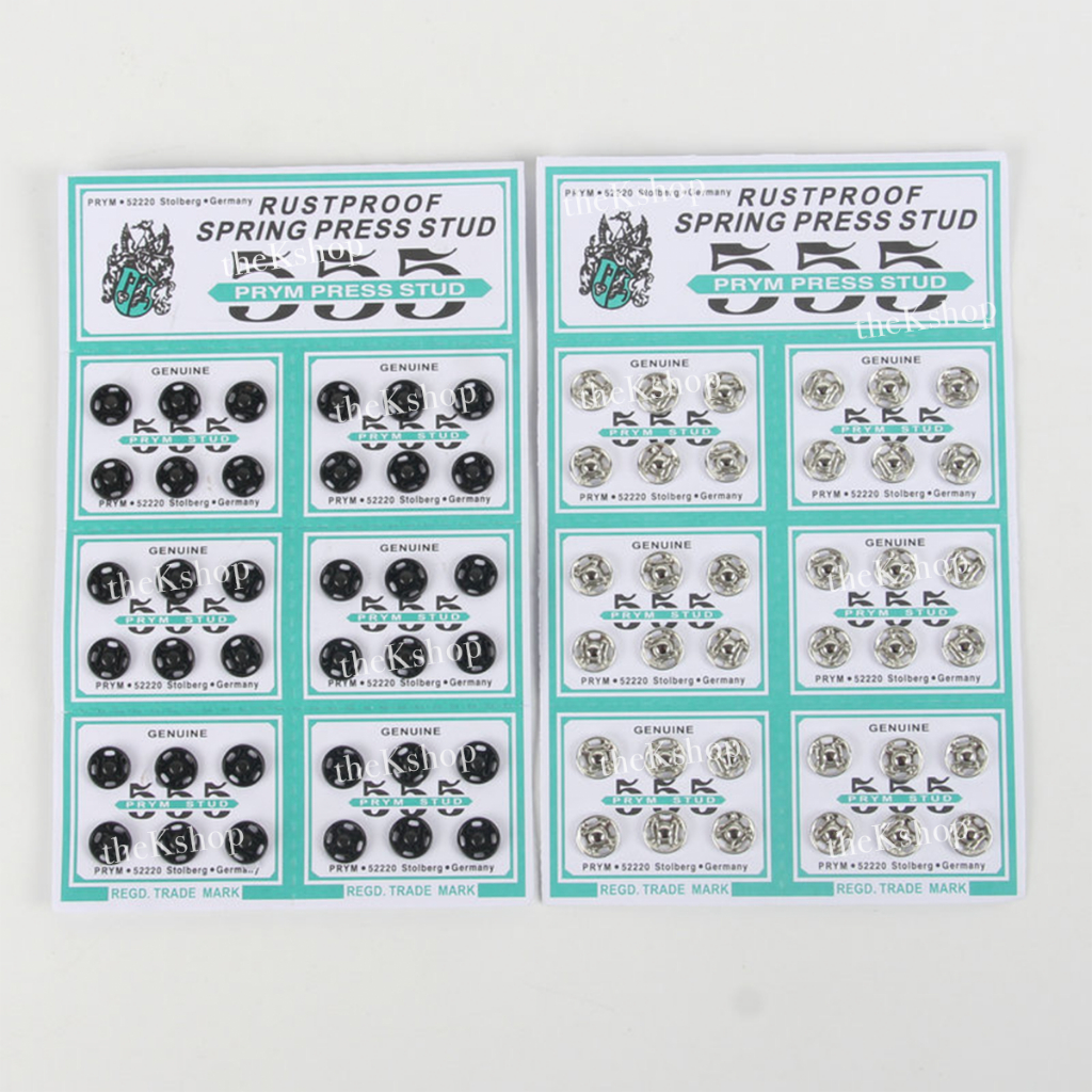 Jual Kancing Jepret 555 Kualitas Terbaik Anti Karat / Kancing Press ...