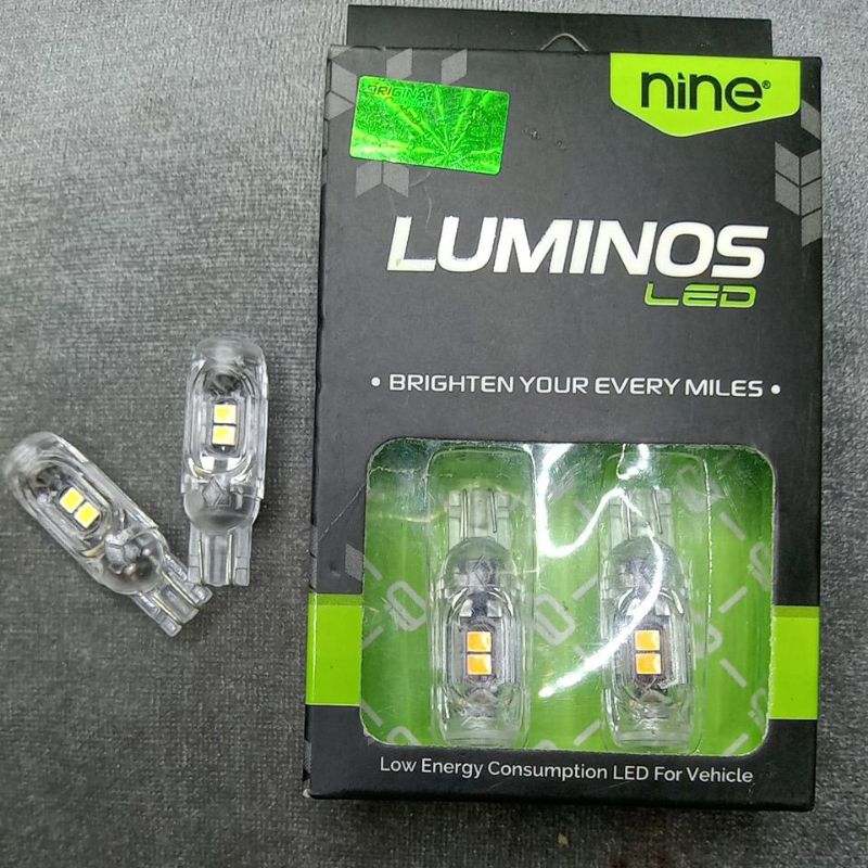 Jual LUMINOS LED T10 T15 GS1 SUPER TERANG sein senja plat MOTOR ...