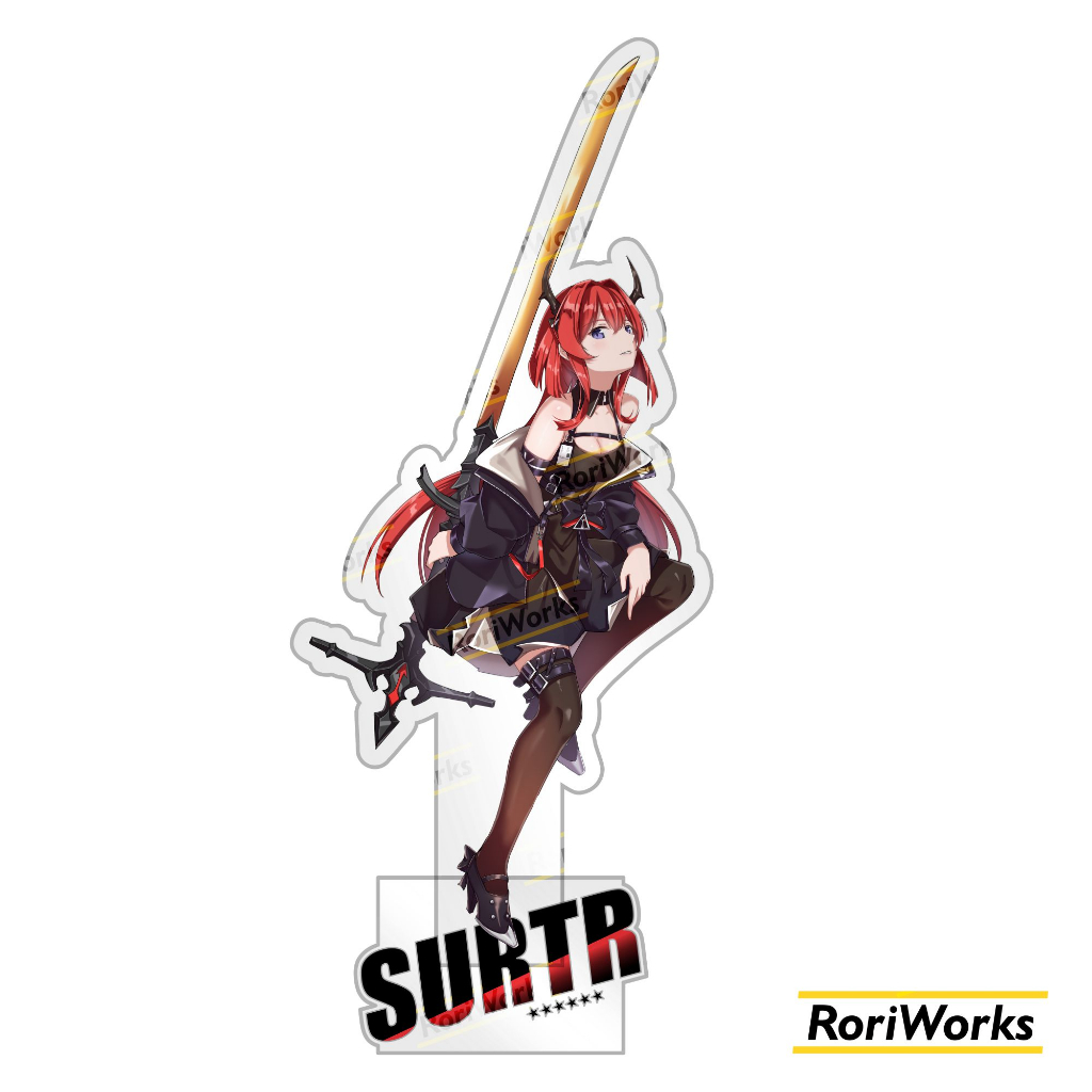 Jual Acrylic Standee Figure Anime - Surtr | Arknights | Shopee Indonesia