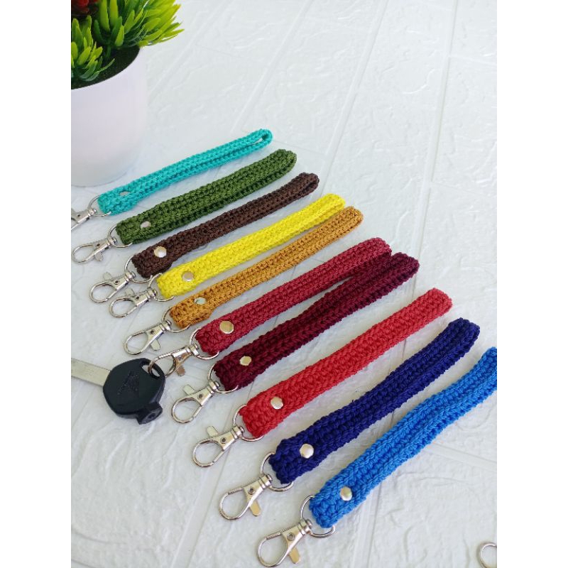 Jual TALI RAJUT DOMPET TALI TAS RAJUT CHARM GANTUNGAN KUNCI KEYCHAIN GANCI SOUVENIR | Shopee ...