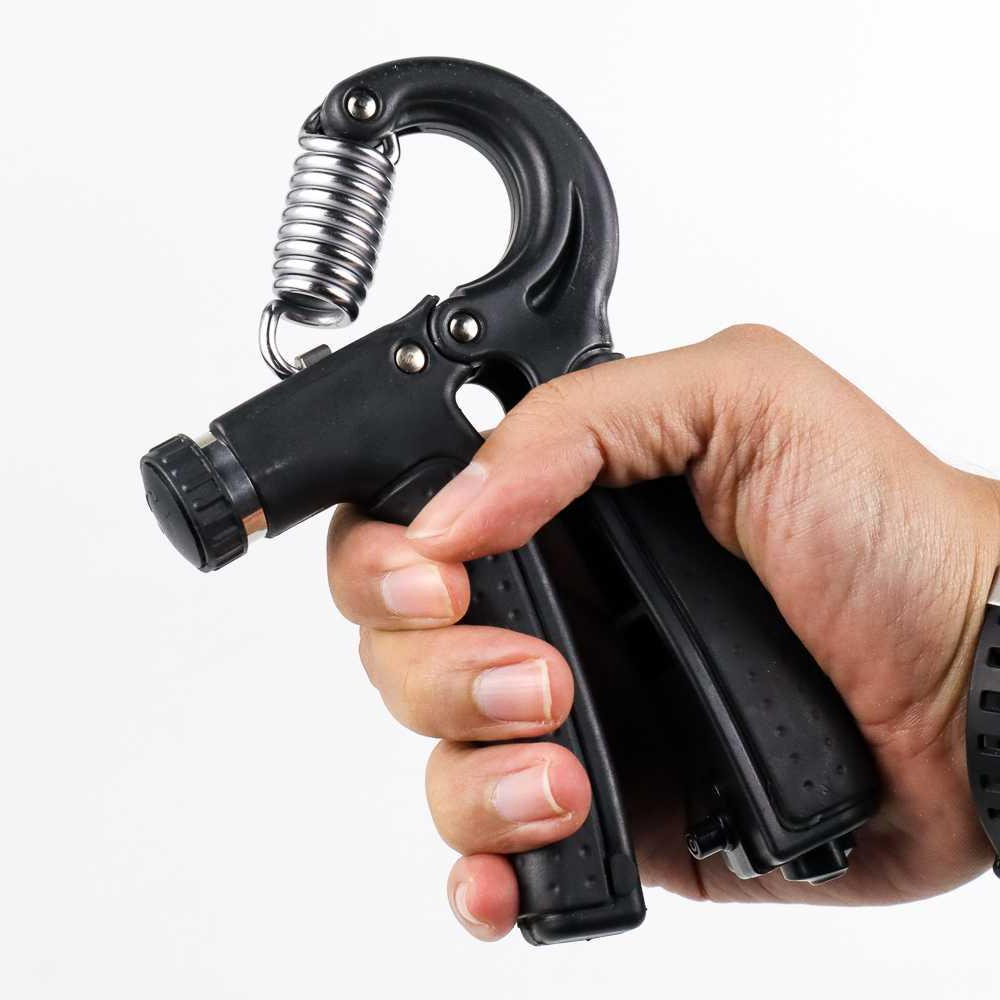 Jual Alat Latihan Otot Tangan Gym Spring Hand Grip Finger Power 5-60 kg ...
