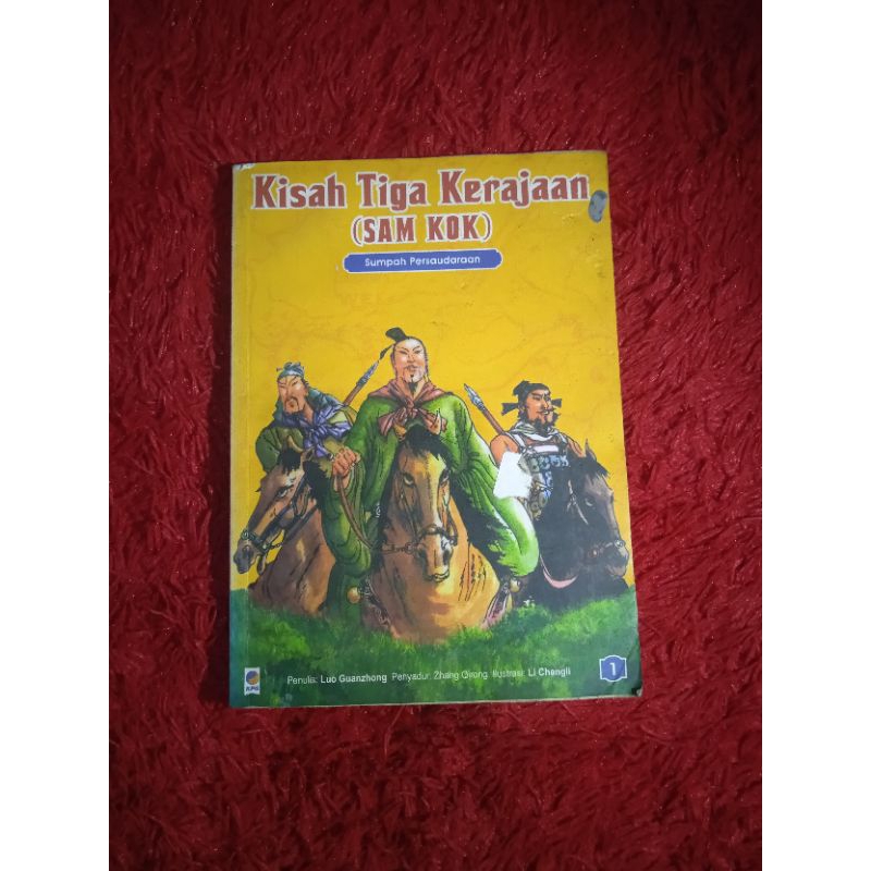 Jual ( preloved ) kisah tiga kerajaan sam kok original | Shopee Indonesia