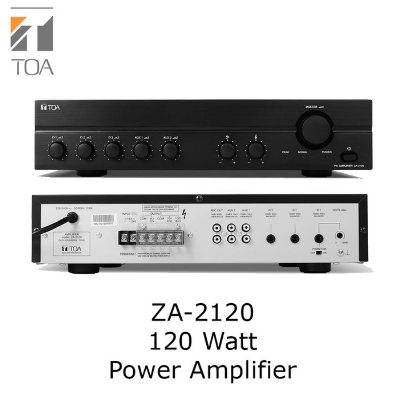 Jual power amplifier TOA ZA 2120 | Shopee Indonesia