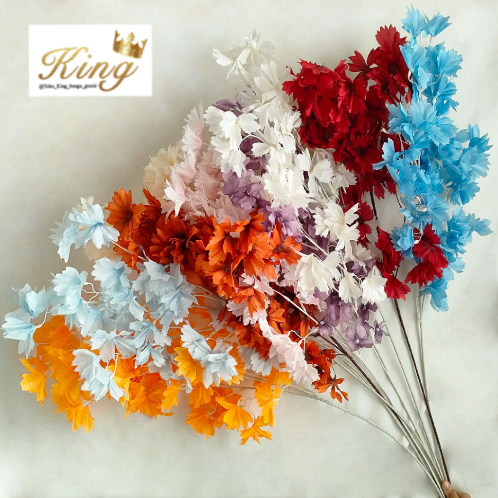 Jual Artificial Sakura Premium Bunga Palsu Bunga Anyelir Tangkai ...