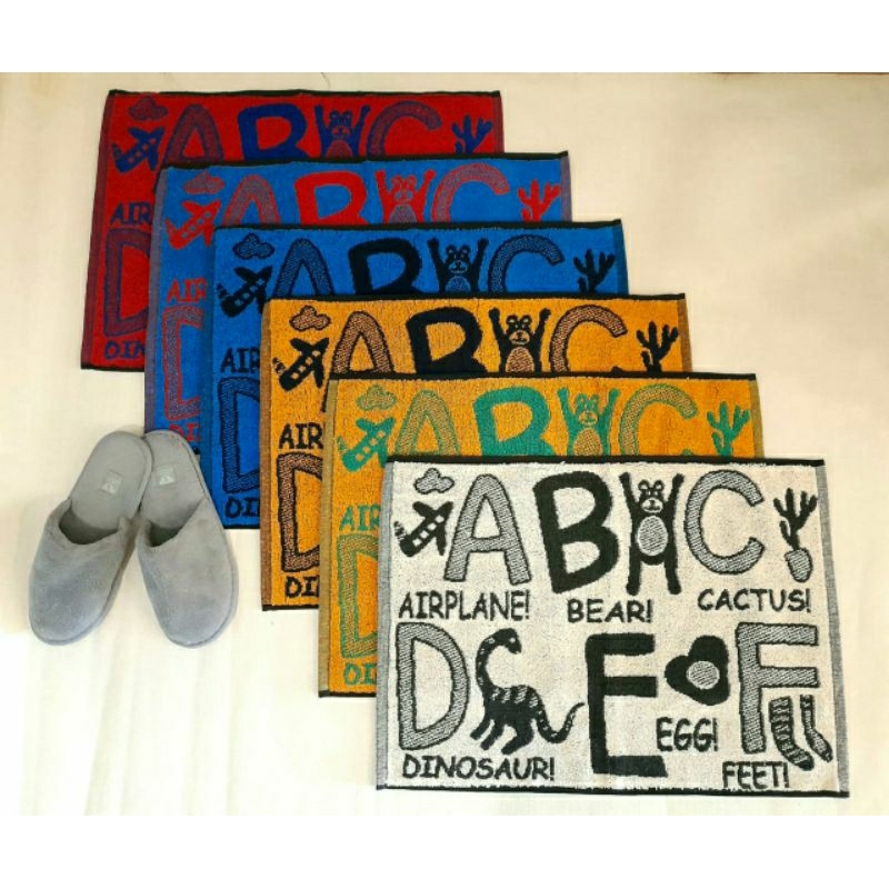 Jual Keset Handuk Murah Bagus 40x60cm Keset Kaki Rumah Kamar Mandi ...