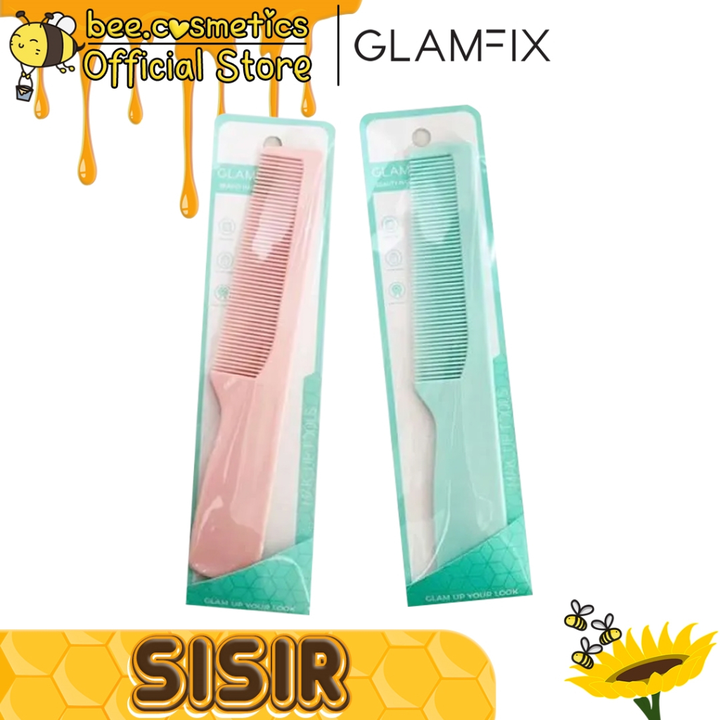 Jual GLAMFIX BEAUTY COMB / SISIR RAMBUT ( WARNA RANDOM ) | Shopee Indonesia