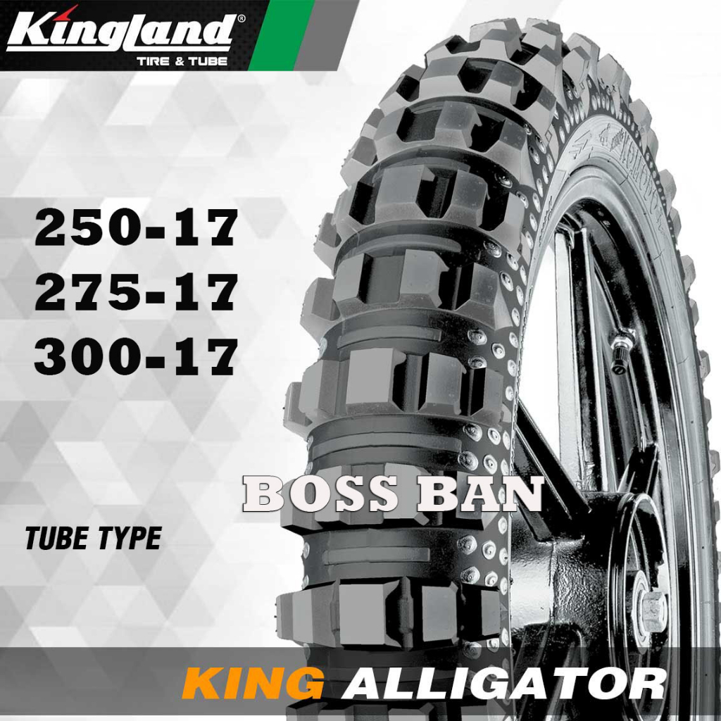 Jual Ban Trail Cross ring 17 Kingland Bukan Tubles Original untuk Motor ...