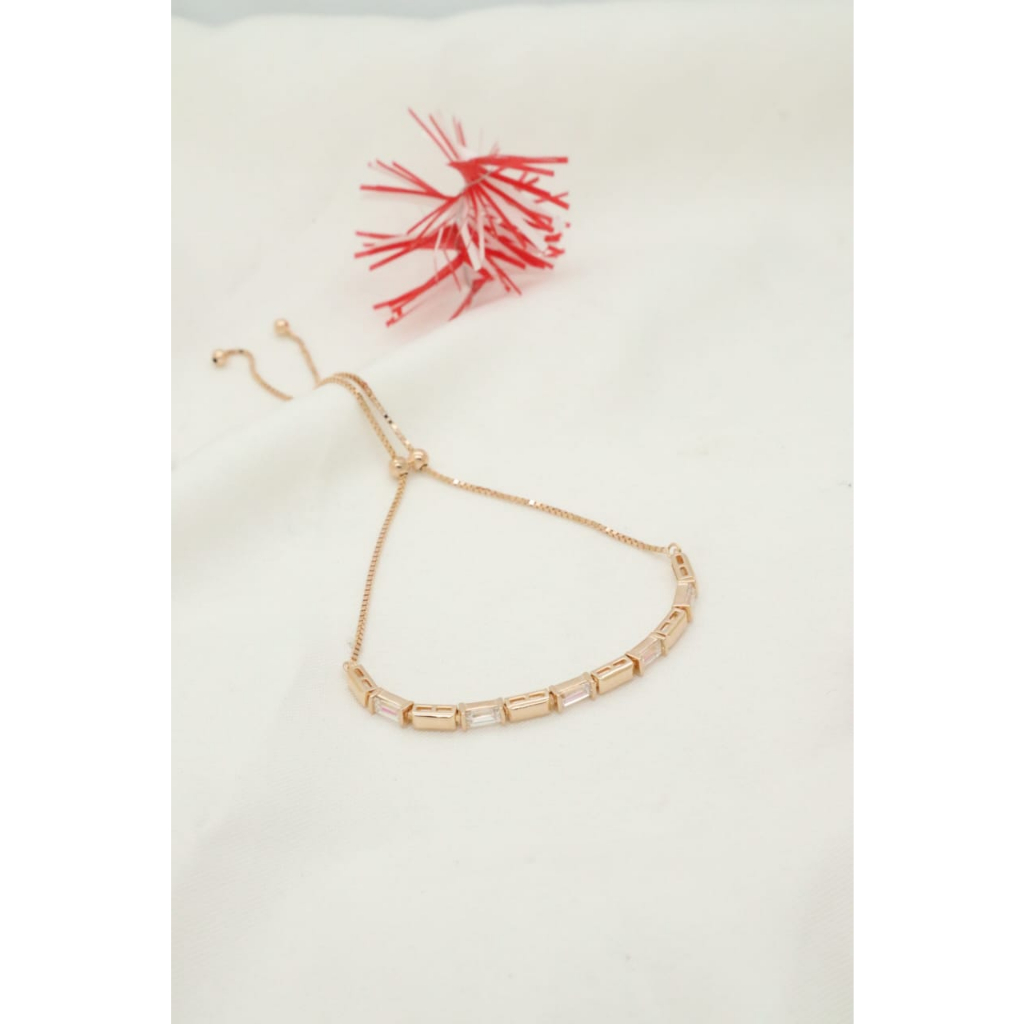Jual Gelang serut RG Baguette Gold Collection BC220739 SDW Gold 18K ...