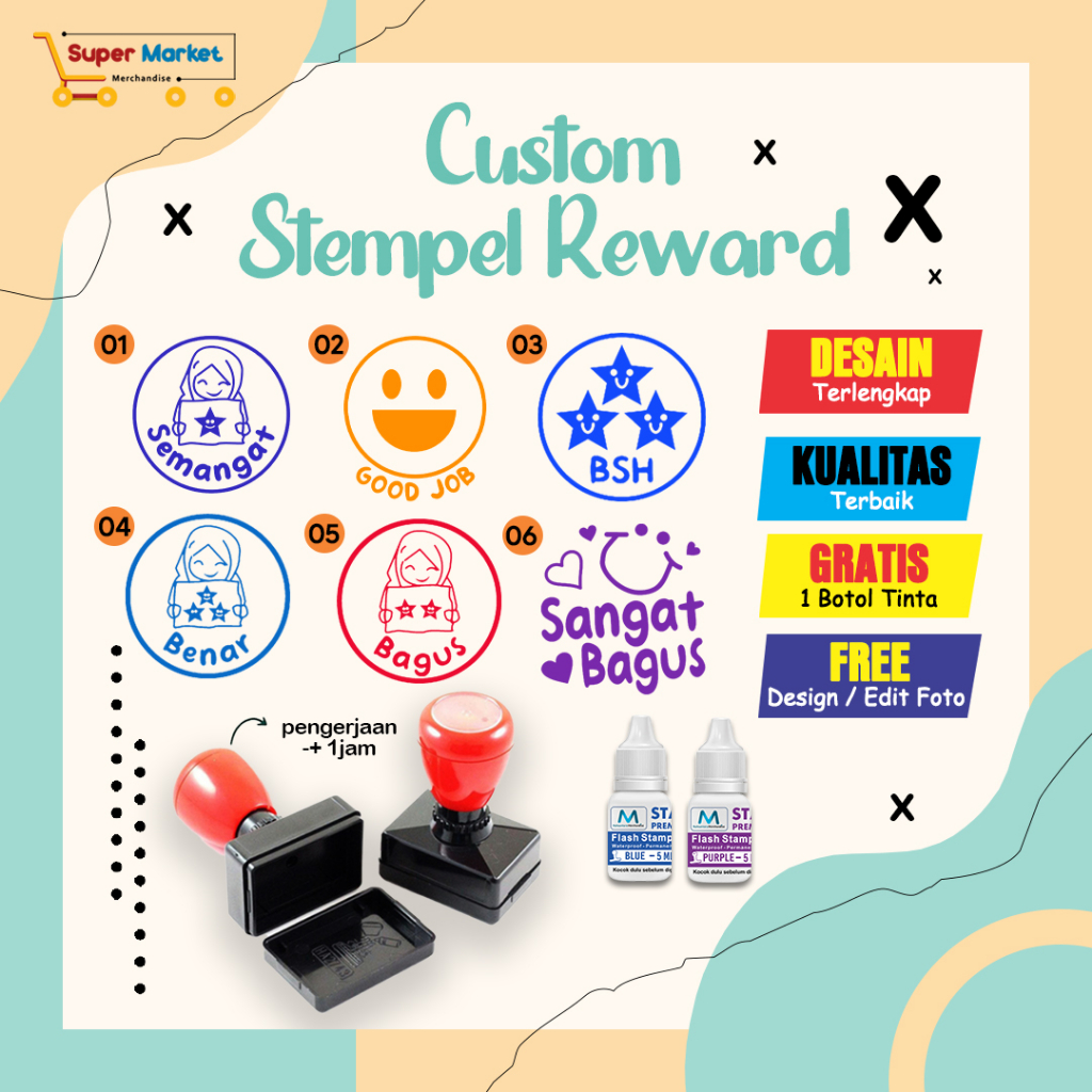 Jual [1HARI JADI] CETAK STEMPEL 𝐆𝐑𝐀𝐓𝐈𝐒 𝐓𝐈𝐍𝐓𝐀 MURAH / STEMPEL NILAI ...
