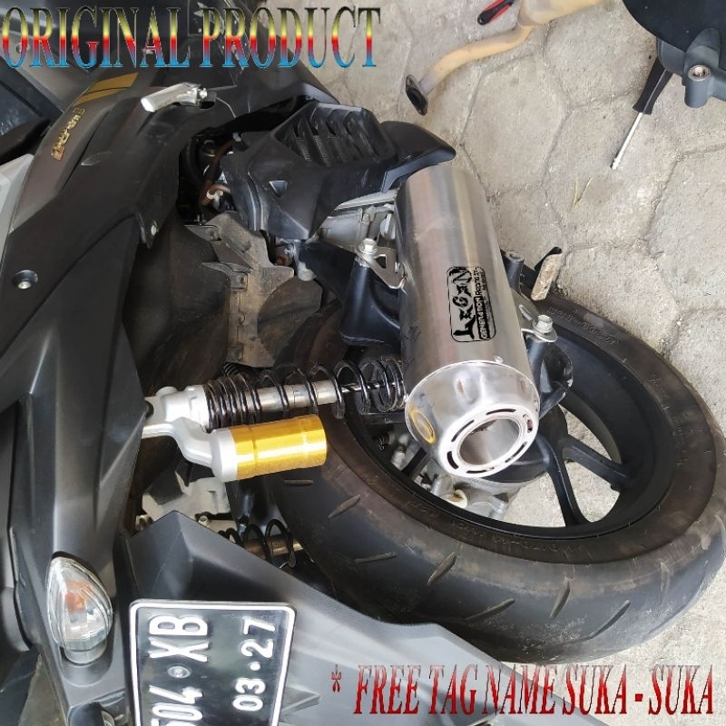 Jual knalpot standar standart racing original Legend pnp N-maxOld N ...