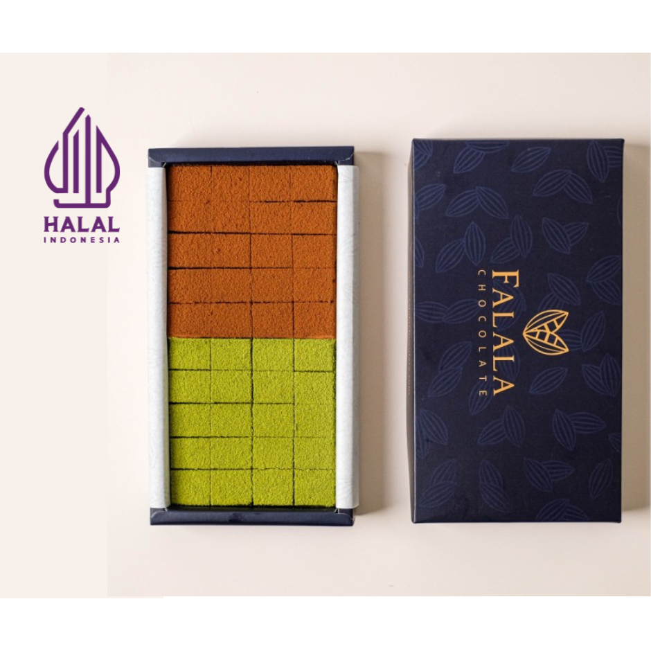 Jual Falala Mix ( Caramel & Matcha ) Chocolate | Japanese Nama ...