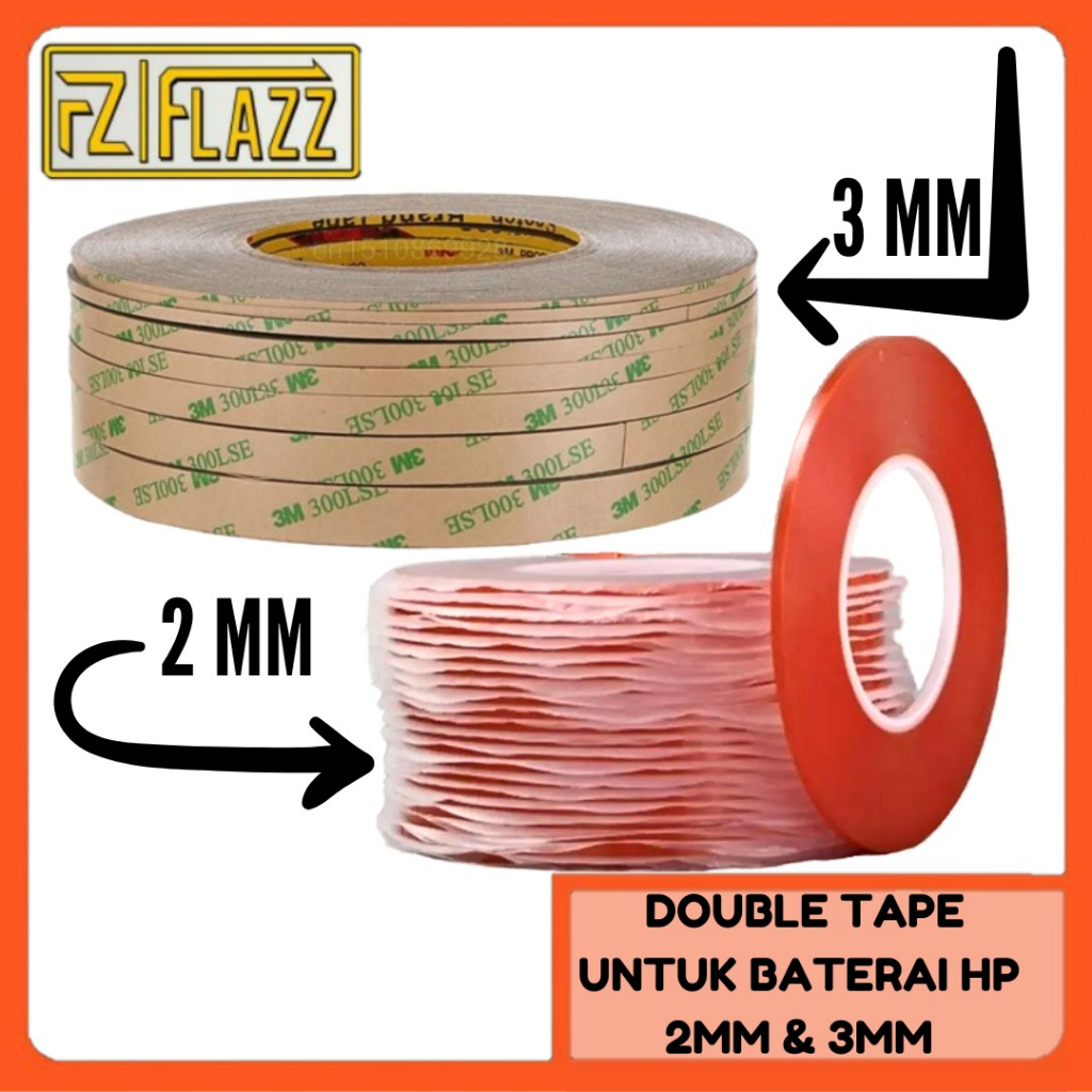 Jual DOUBLE TAPE YELLOW & RED - PEREKAT BATERAI HP - ALAT SERVICE HP ...