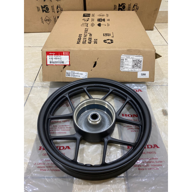 Jual VELG RACING BELAKANG VARIO 125 NEW LED 2015-2022 VARIO 150 NEW LED ...