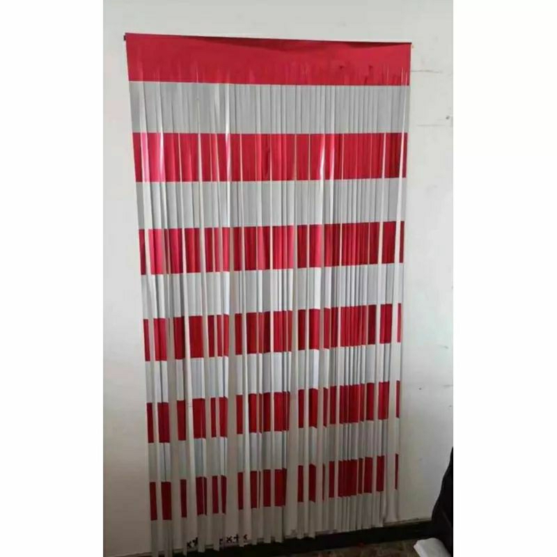 Jual Tirai Rumbai Merah Putih 17 Agustus Dirgahayu Indonesia / Dekorasi ...