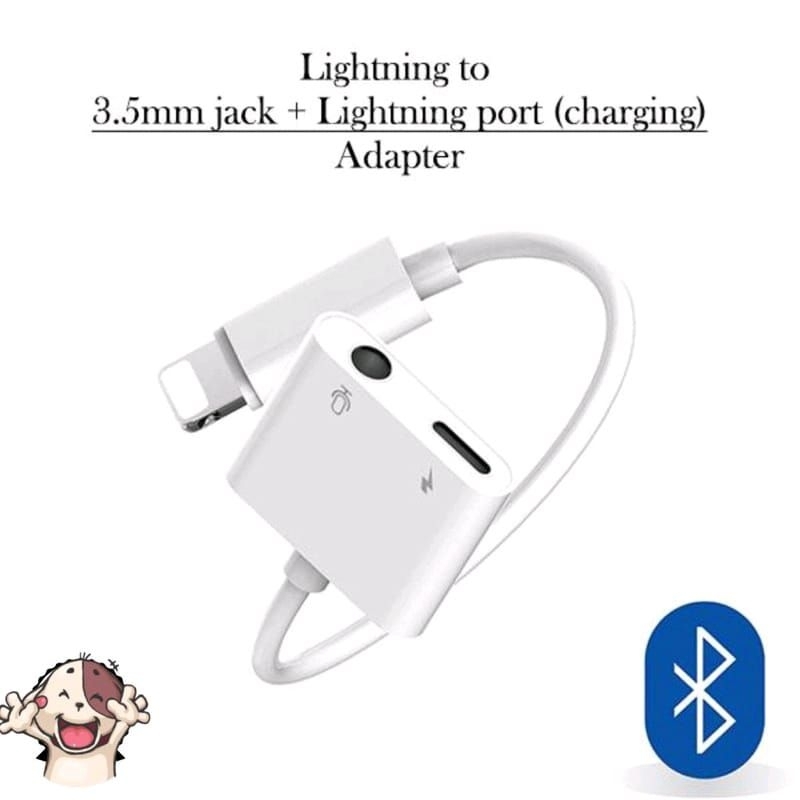 Jual MH030 CONVETER LIGHTNING TO AUX JACK 3.5MM + LIGHTNING CONNECT ...