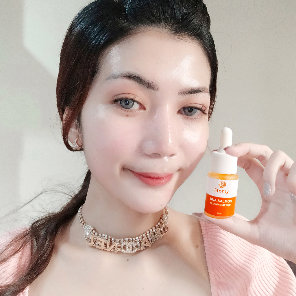 Jual Flomy DNA Salmon Glowing Serum | Serum DNA Salmon BPOM | Shopee ...
