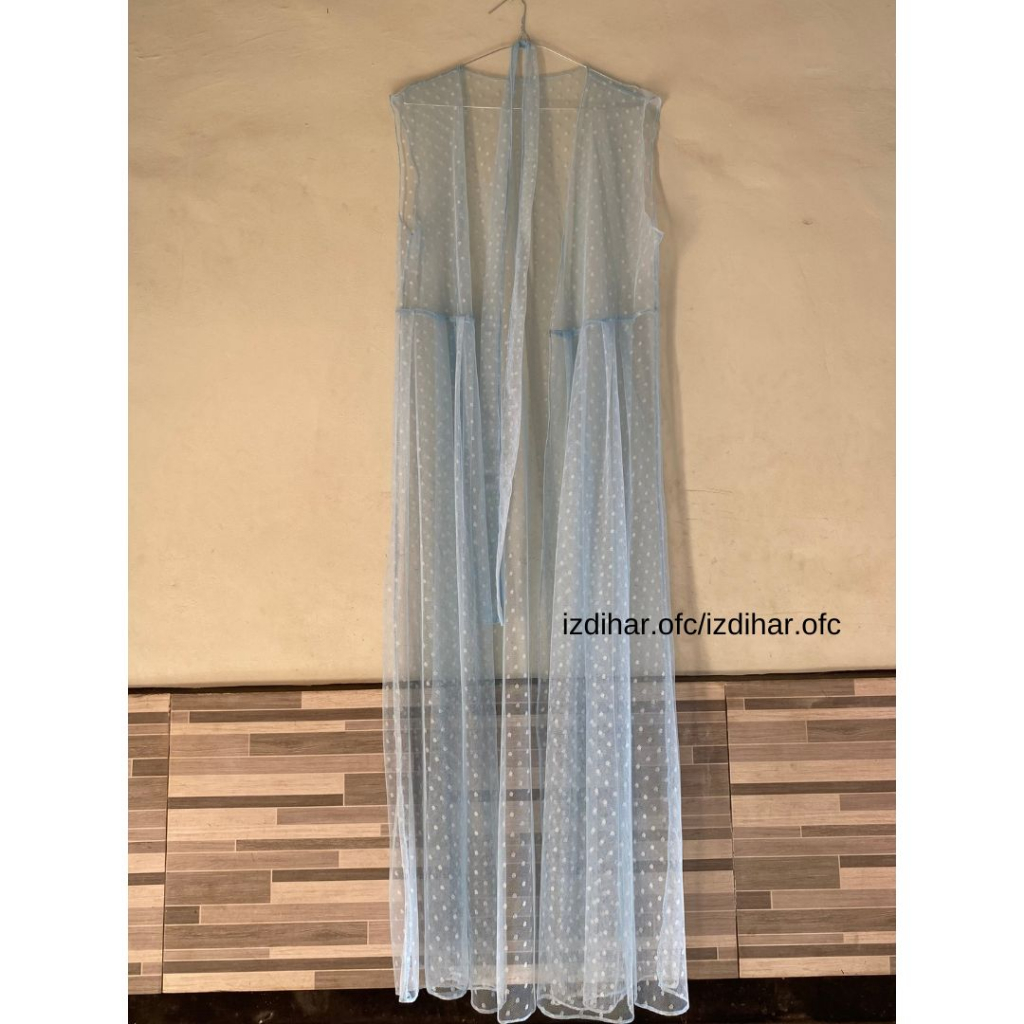 Jual Basicly Dot outer lace / outer brukat tile panjang / outer tile ...