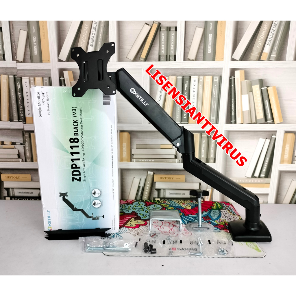 Jual BRACKET TV LED LCD MONITOR GAS SPRING OXIMUS ZDP1118 1118 TILT ...