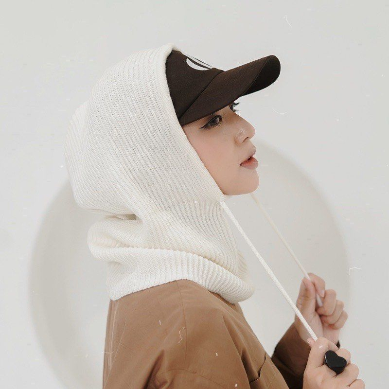 Jual ARTWO Hijab Rajut Kupluk Rajut BALACLAVA Rajut Premium Tebal ...