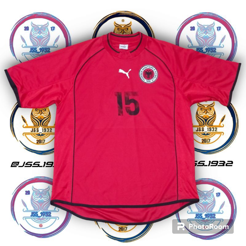 Jual Jersey Bola TIMNAS ALBANIA 2002 Home Kit 15 ORIGINAL Murah Retro ...