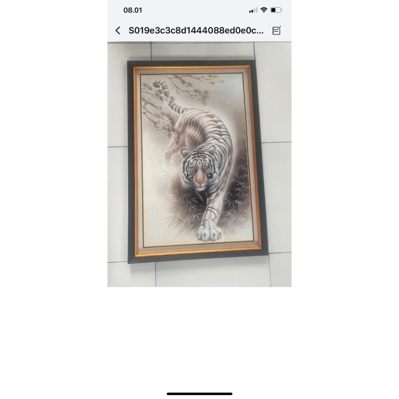 Jual Hiasan Dinding Lukisan Cetak Macan Putih plus bingkai | Shopee ... Jual Hiasan Dinding Lukisan Cetak Macan Putih plus bingkai | Shopee ...