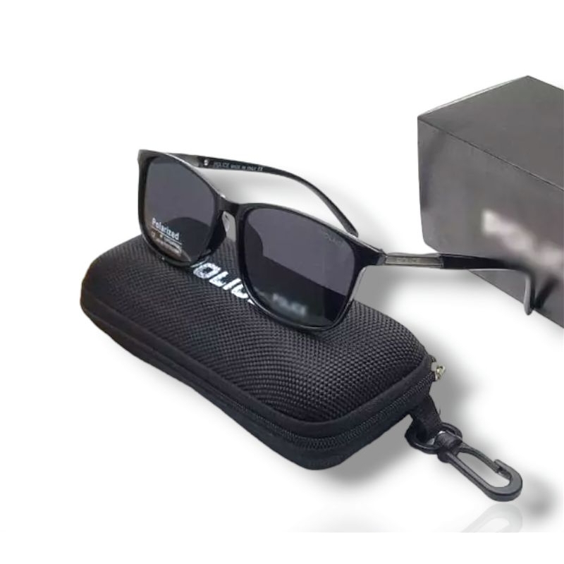 Jual Kacamata Polarized Lensa Anti Radiasi Frame Police / Kaca Mata ...