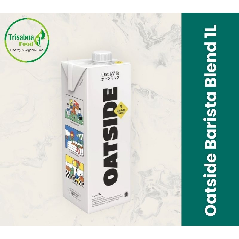 Jual Oatside Oat Milk Barista Blend 1L | Shopee Indonesia